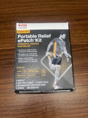 CVS Health- Portable Relief ePatch Starter Kit + Portable Relief ePatch ...