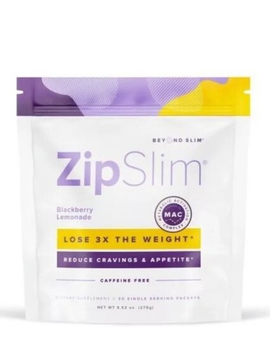 ZipSlim Blackberry Lemonade (Caffeine Free) by: Beyond Slim ~ 30 Single ...
