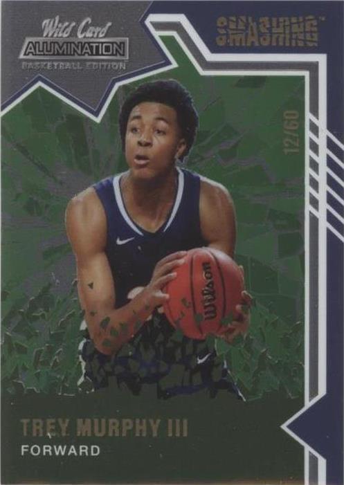 2021-22 Wild Card Alumination - Smashing Trey Murphy III #SM-23 Green ...