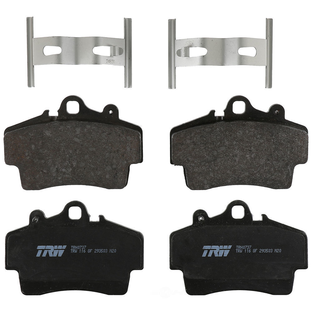 Disc Brake Pad Set-Pro TRW TRH0737 for sale online | eBay