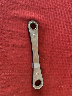 Sears Craftsman Ratcheting Box Wrench 943685 7/8" x 13/16" 12pt. Free ...