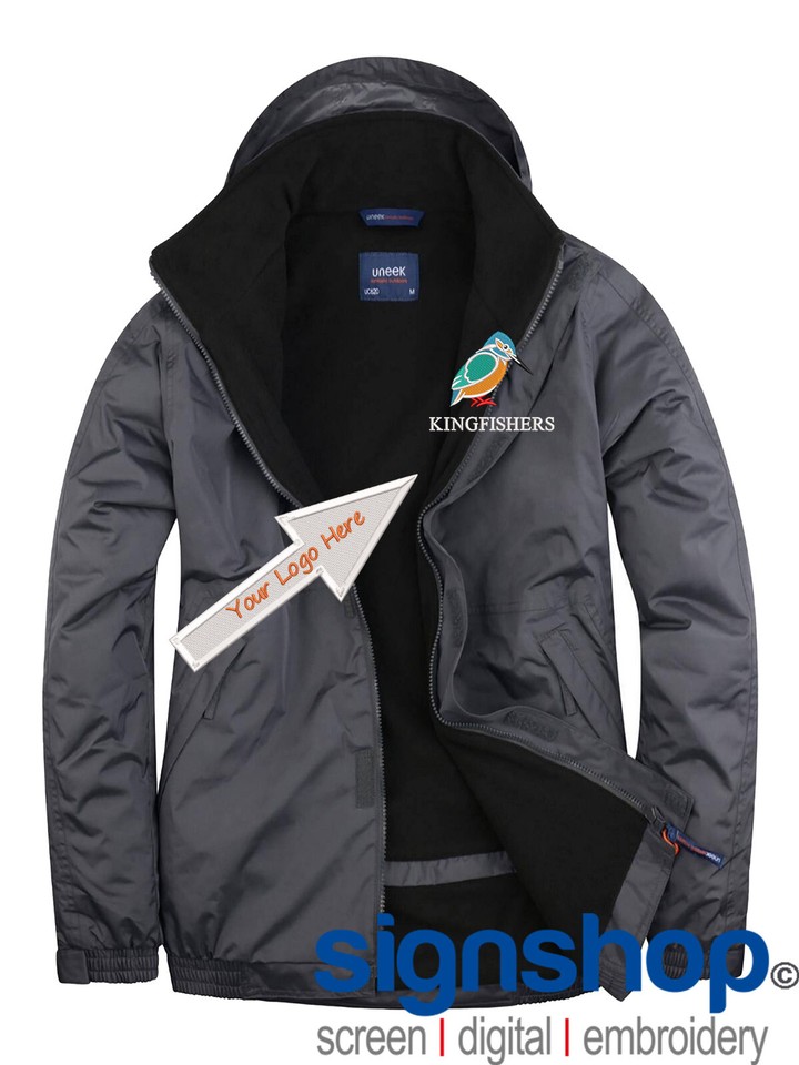UC620 Premium Outdoor Waterproof Jacket Custom Embroidered FREE LOGO ...