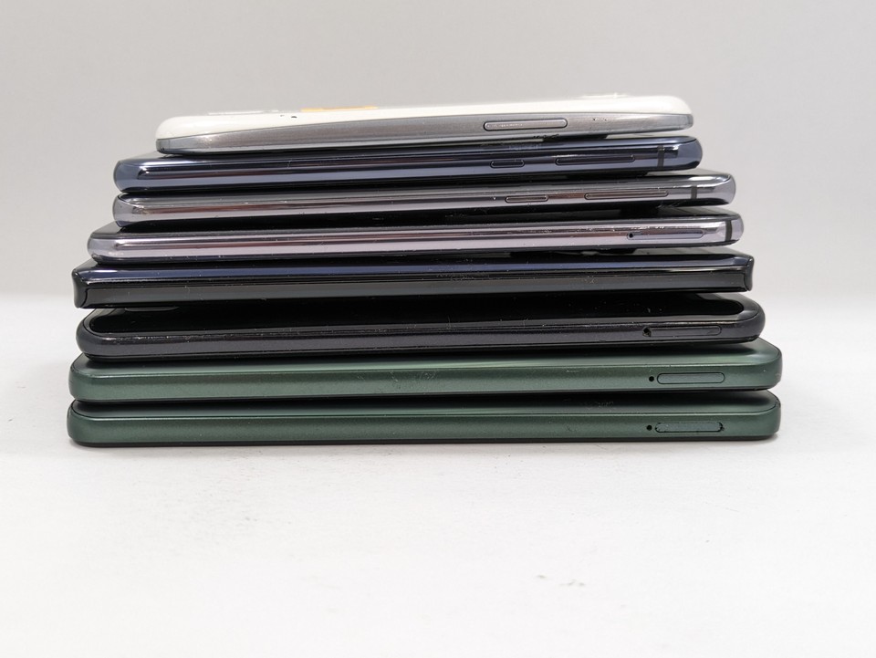 Parts and Repair Assorted Smartphones Mixed Carriers Check IMEI Lot of ...