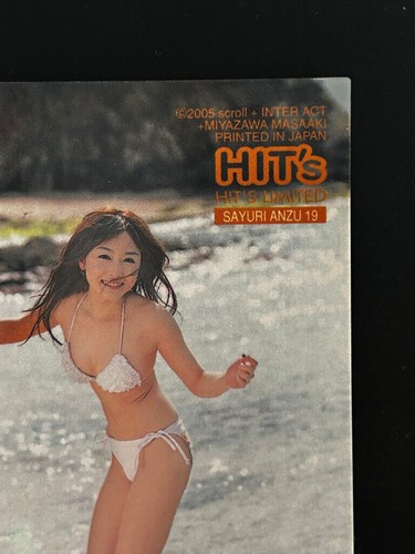 Sayuri Anzu Japanese Idol Card Hit's Limted 19 Visual Photocards Collection 2005 | eBay