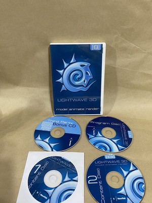 NewTek Lightwave 3D 8 for Windows & Mac, 4-Disc Set, | eBay