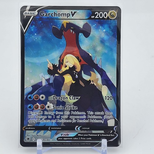 Garchomp V - TG23/TG30 - Alterne Art - Astral Radiance - Pokemon Card ...
