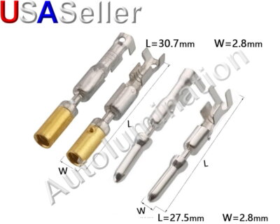 Ford 2.8mm Terminals Female Male Ford 2.8 mm Terminal F6DB-14487-AA | eBay