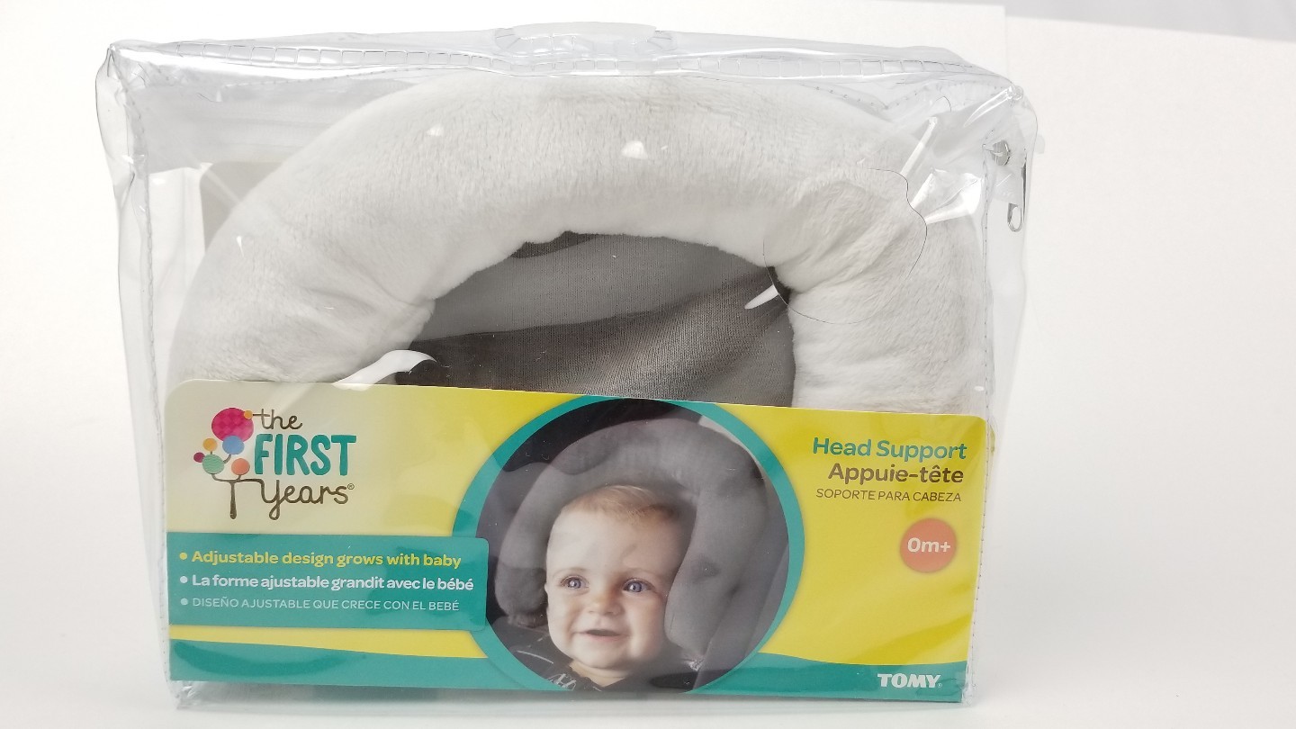 Fleurville Newborn to Infant Adjustable Baby Head Support Graphite for ...