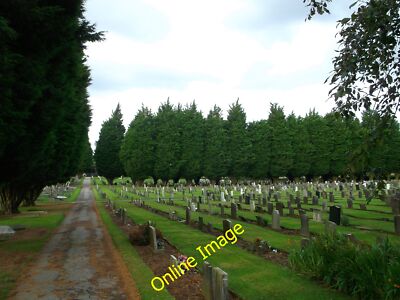 Photo 6x4 Path in Hawkinge Cemetery (2) Elvington/TR2039 Many paths ...