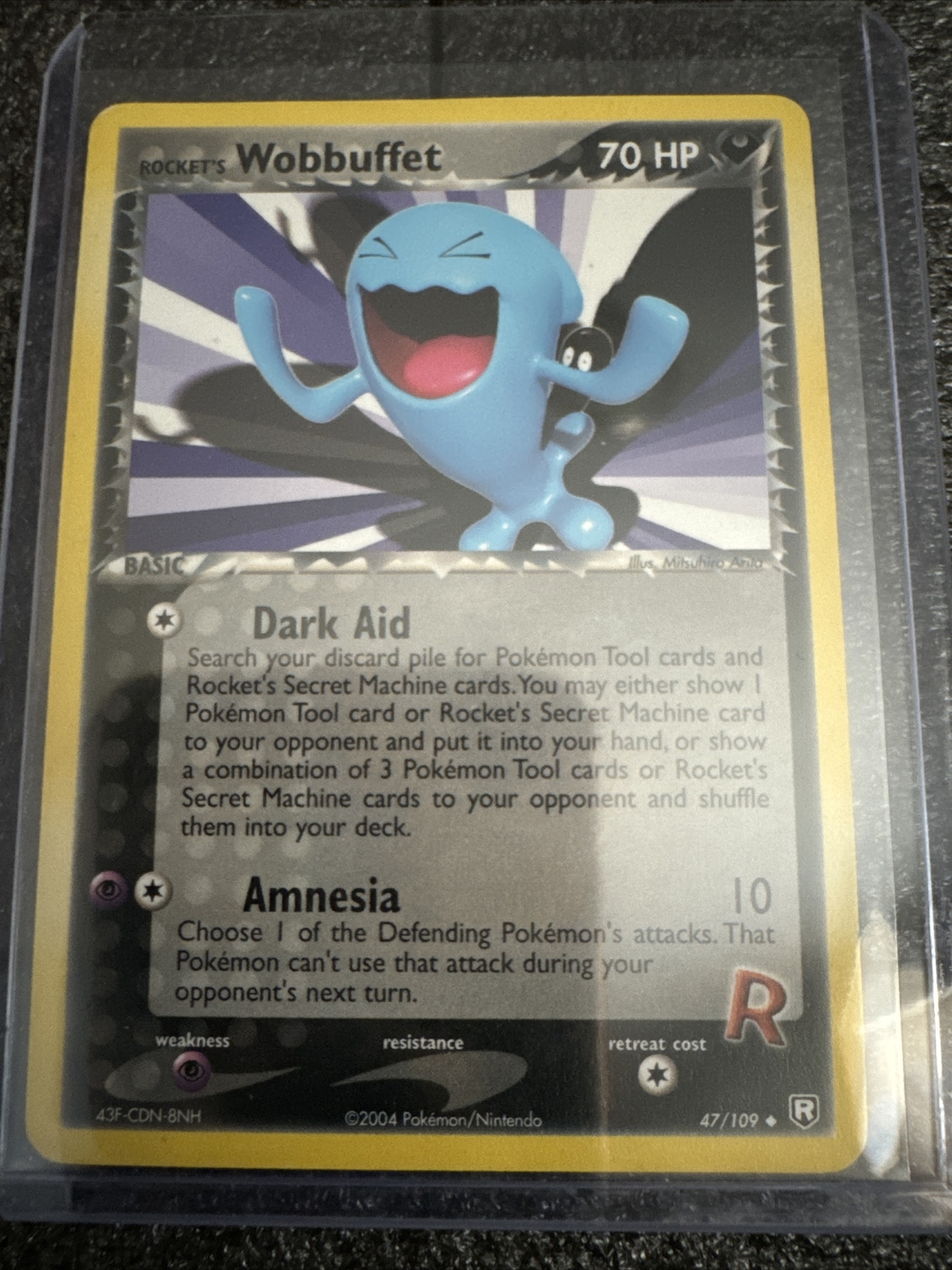 Pokemon TCG Rocket's Wobbuffet 47/109 Normal EX Team Rocket Returns | eBay