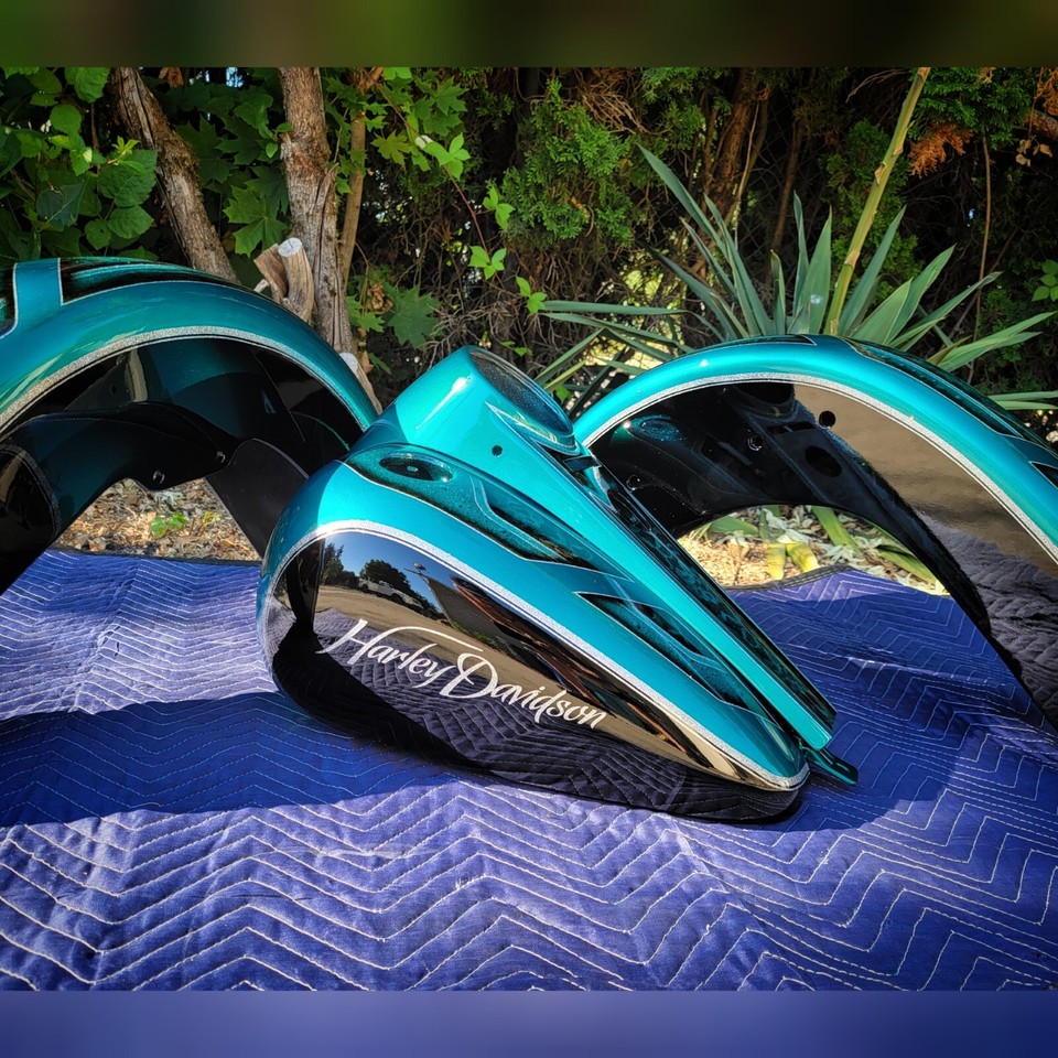 Harley-Davidson Custom Paint Patterns&Designs Motorcycle Paint Fender ...