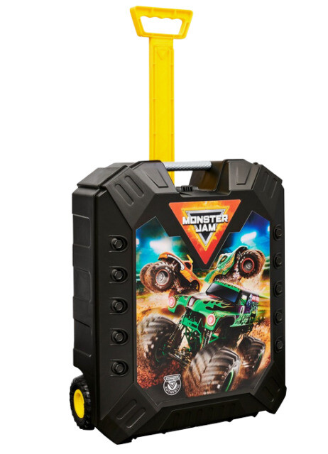 Monster Jam Carrying Case for up to 15 Official 1/64 Scale Monster ...