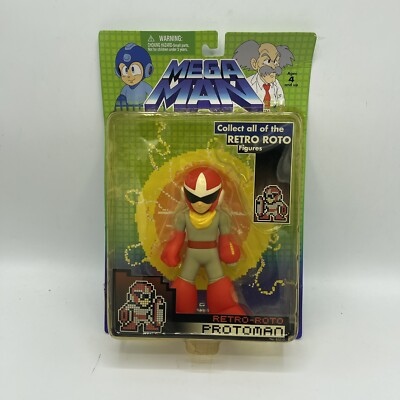 Capcom Mega Man 2005 Retro Roto Protoman Jazwares NIP Sealed | eBay