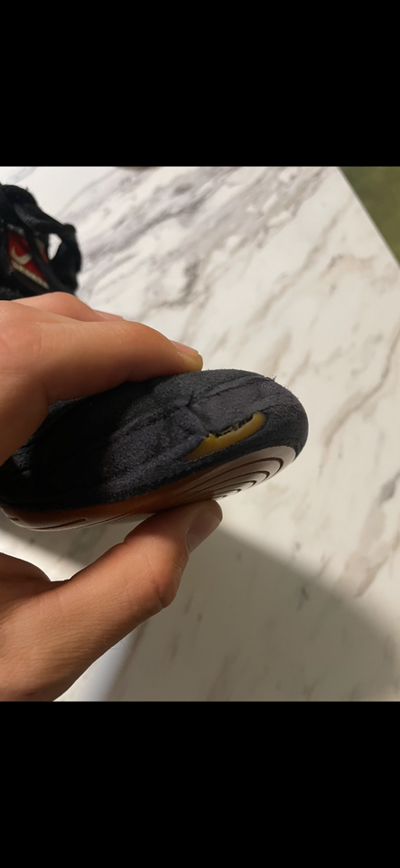 OG Nike Inflict Black and Gold Reissues - Rare Wrestling Shoes Size 8.5 ...