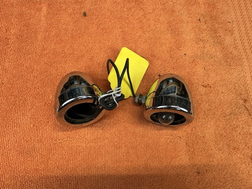 PAIR Vintage Bullet TAIL LIGHTS TURN SIGNALS Car TRUCK Old MOTORCYCLE ...