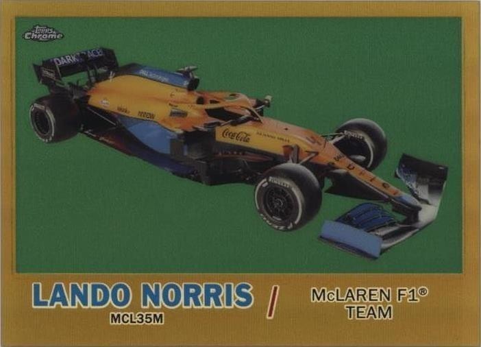 2021 Topps Chrome Formula 1 - 1961 Topps Sports Cars Lando Norris #T61 ...