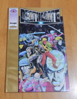 DEATHMATE Yellow GOLD Edition Variant Cover Valiant Image Comics 1993 ...