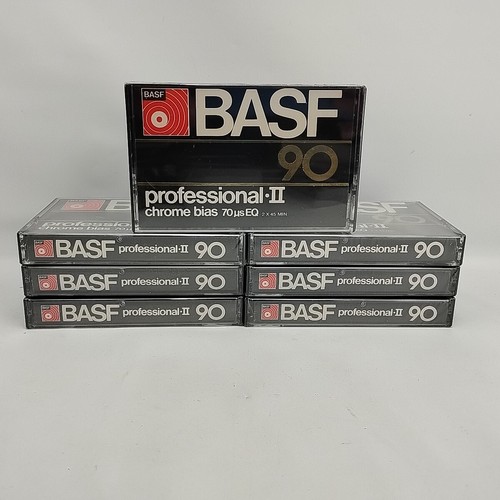 Lot Of 7 Sealed BASF 90 Professional II Chrome Bias 70µs EQ Pro Cassette Tapes | eBay