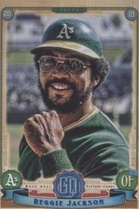 2019 Topps Gypsy Queen - SP Legend High Number Reggie Jackson #304 ...
