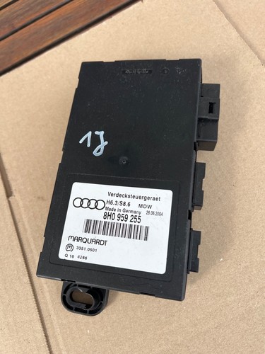 AUDI A4 B6 CONVERTIBLE CABRIO ROOF TOP CONTROL MODULE | eBay