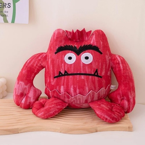 Monster Red 10 Inch Stuffed Animal Plush Toys Toddler Fluffy Dolls Kids ...