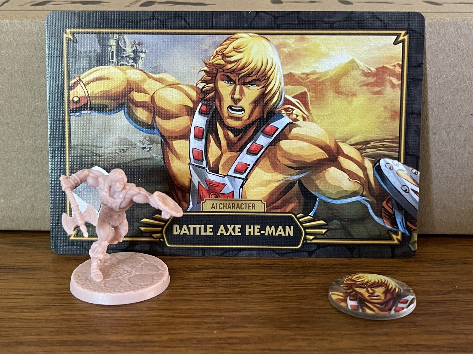 CMON KSE BATTLE AXE HE-MAN MASTERS OF THE UNIVERSE CLASH FOR ETERNIA ...