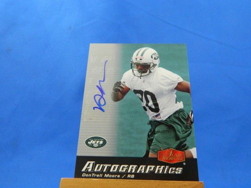 Dontrell Moore Flair Showcase 2006 Autographics Autograph Auto | eBay