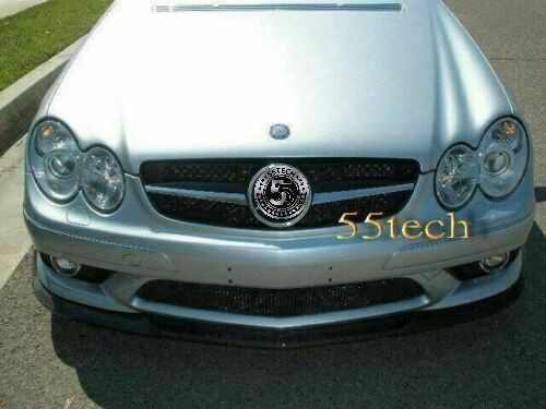 W209 CLK CLK500 CLK320 GRILL Grille 2003 2009 1 fin AMG Black CHROME | eBay
