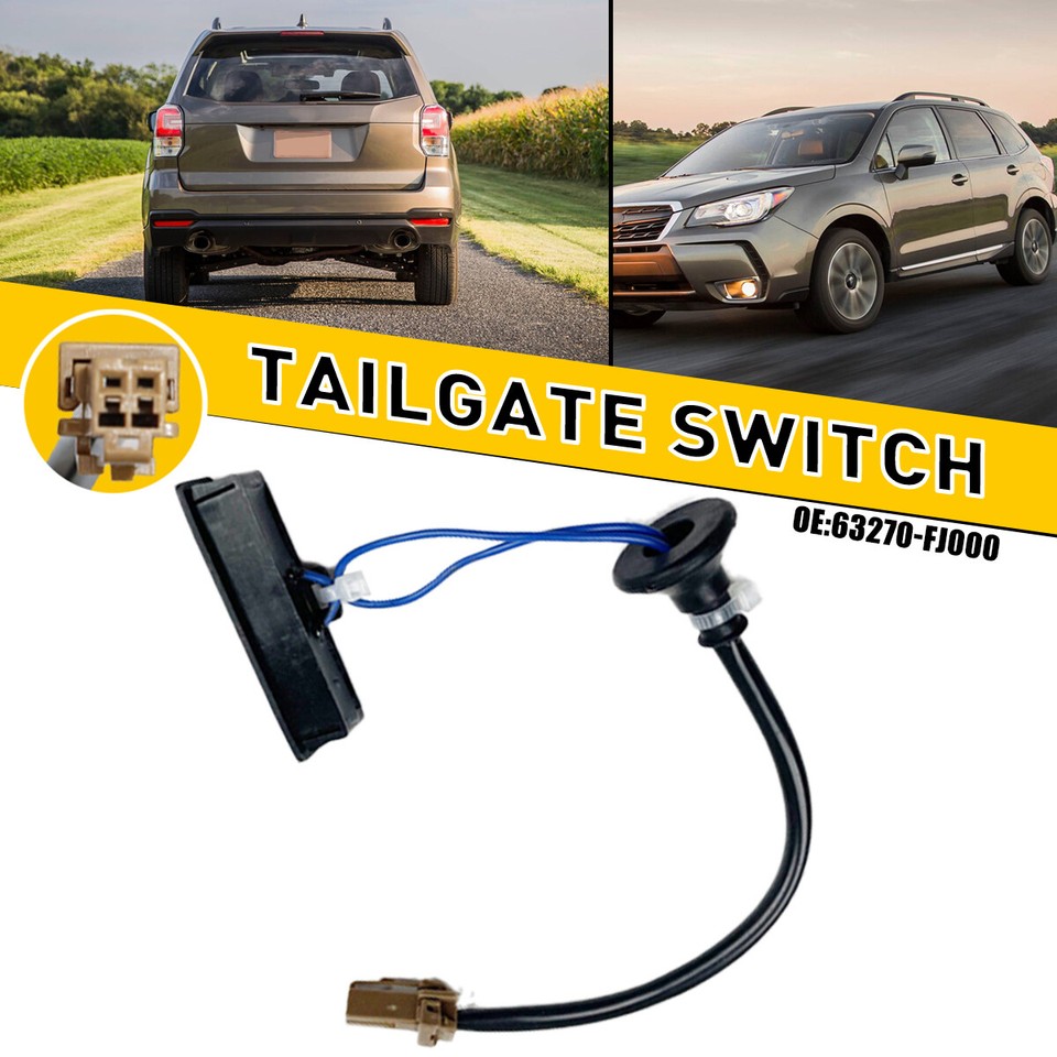 Latch Release Button For 10-17 Subaru Legacy Outback Trunk Hatch ...