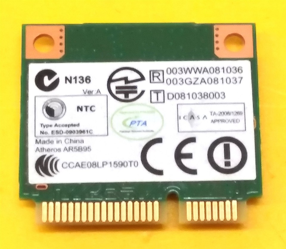 ⭐️⭐️⭐️⭐️⭐️ Laptop Wifi Module Wireless Card Adapter Acer Aspire 5250 ...