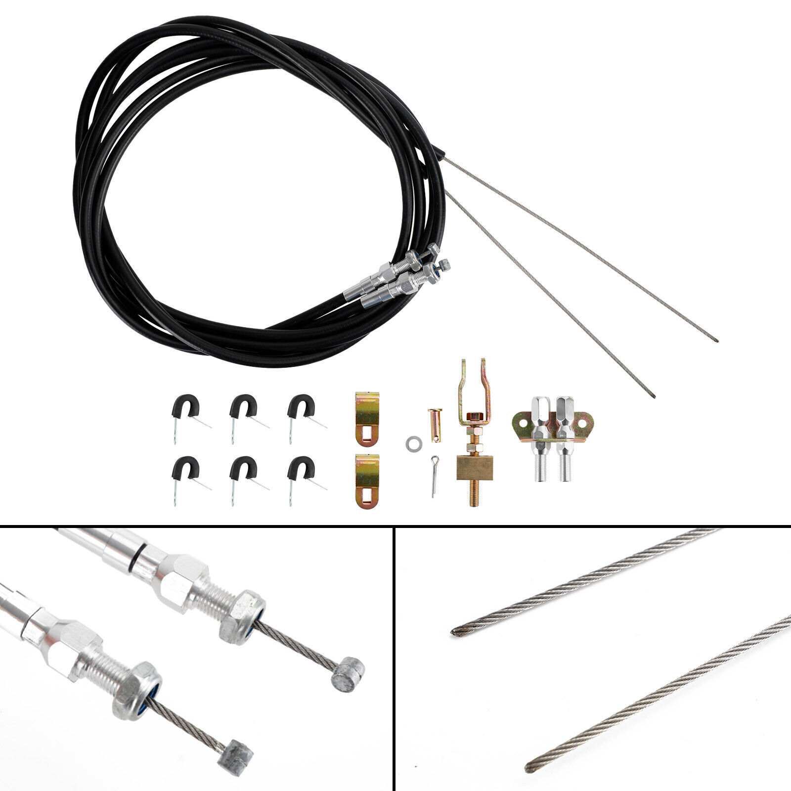 CPP Universal Rear Parking Brake Emergency E-Brake Cable For Wilwood ...