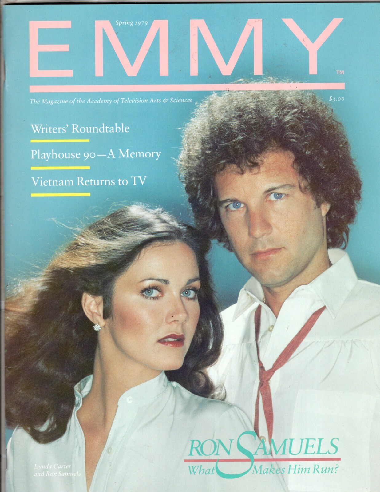 EMMY Magazine Spring 1979 WONDER WOMAN LYNDA CARTER RON SAMUELS | eBay