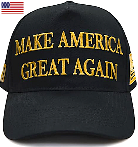 GOLD/BLACK MAGA Never Surrender Hat Trump Elon Musk Gold Cap LIMITED ...