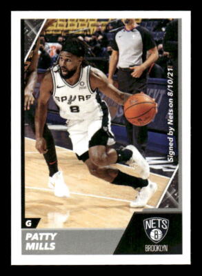 Patty Mills 2021 Panini NBA Sticker #139 Brooklyn Nets | eBay