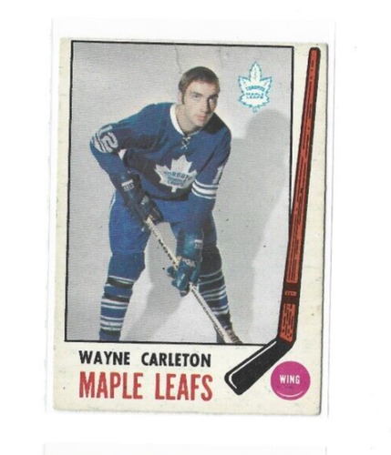 1969-70 O-Pee-Chee #184 Wayne Carleton VG | eBay