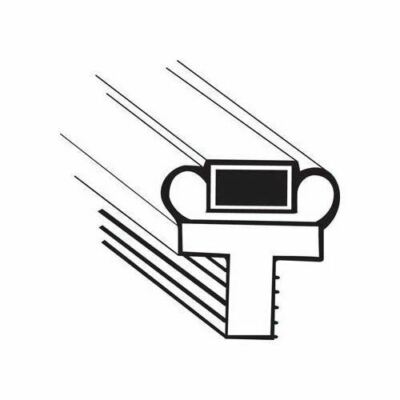 Randell Gasket In-Gsk1042 13 1/4" X 22" Push-In Mount Gray H 1-3/16" | eBay