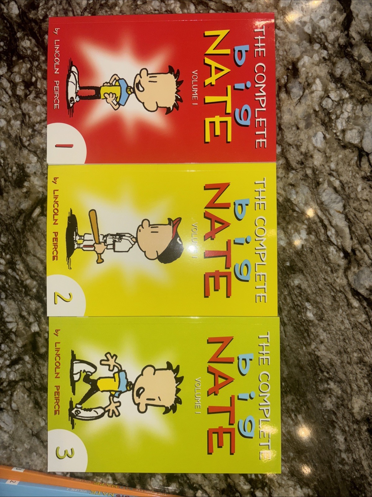 The Complete Big Nate Volume 1 Lot Of 3 Books 1 To 3 By Lincoln Peirce ...