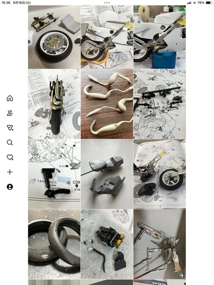 Tamiya 112 1986 Honda NSR500 with Rothmans Decal | eBay UK