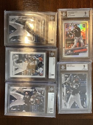 CARDS BASEBALL BECKETT LUIS ROBERT ROOKIE 5 CARDS | eBay UK