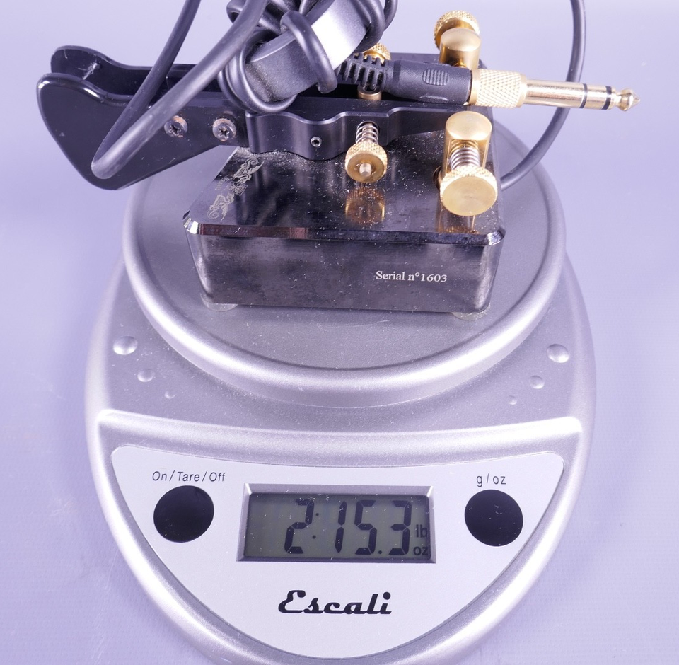 Begali Simplex Morse Code Telegraph Key Piero Begali Italy Made Serial ...