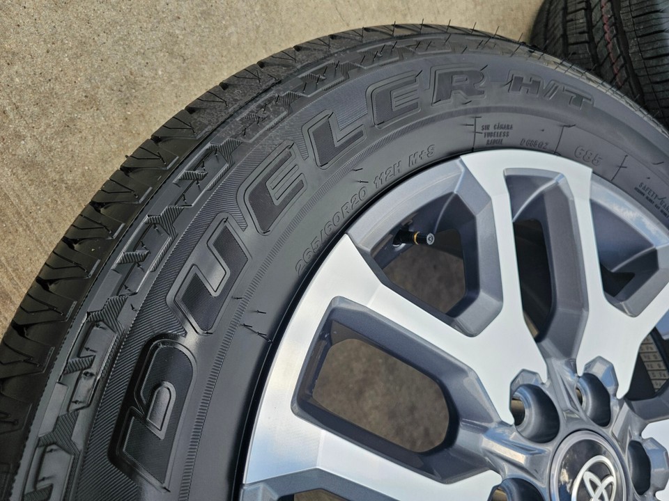 20" Toyota Tundra TSS TRD OEM wheels rims 75277 95359 Sequoia 2024 2025 ...