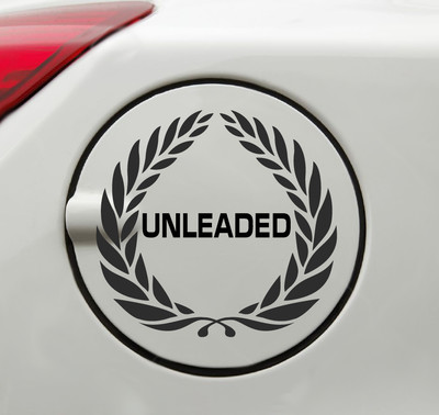 UNLEADED WREATH DECAL STICKER BNS CAR 4X4 TRUCK ROAD UTE RALLY DECALS ...