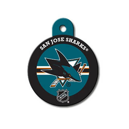 San Jose Sharks NHL Dog/Pet ID Tag--Free Custom Engraving--FREE ...