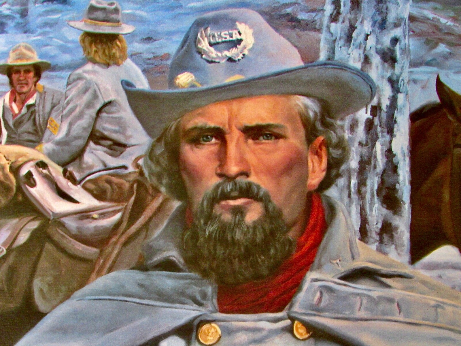 Robert Wilson - That Devil Forrest - Civil War Print - MINT - Unframed ...