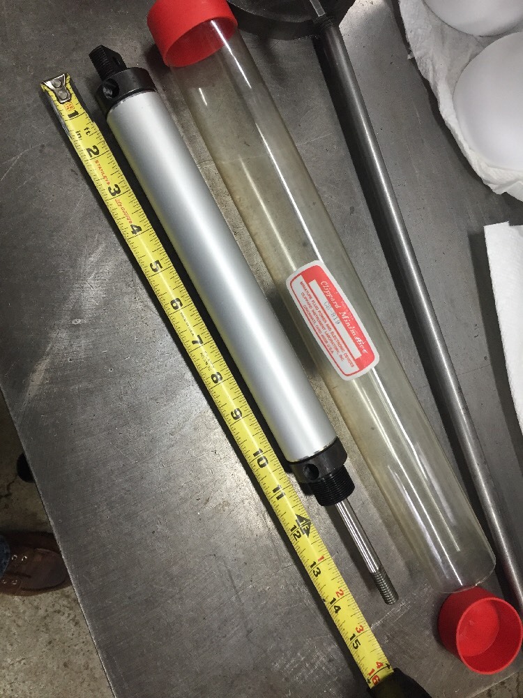 Clippard Minimatic CS-919 Pneumatic Air Cylinder 1-1/8" Bore 6-3/4 ...