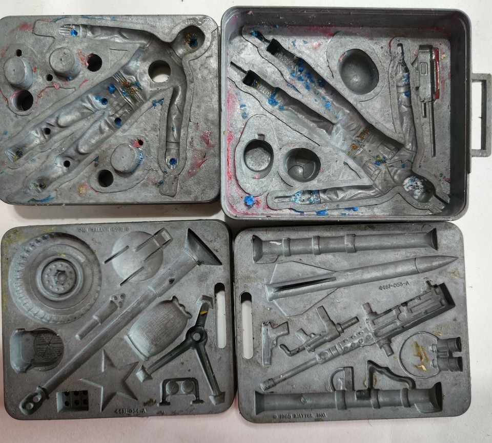 Original ThingMaker and Fighting Men - Lot Of 4 Molds 1964 1965 Vintage ...