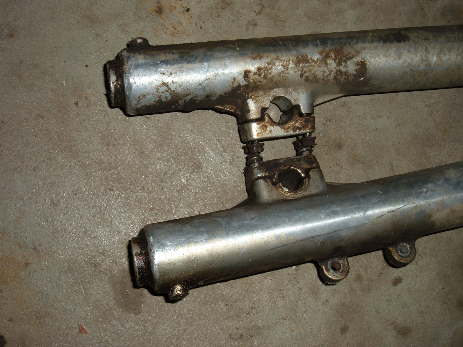 1984 83 Kawasaki KX250 KX 250 Dirt Bike Front Forks Shocks (027/4) | eBay