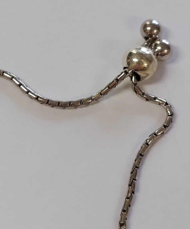 Estate Jewelry Adjustable BSI .925 Sterling Silver Bracelet 5-7" | eBay