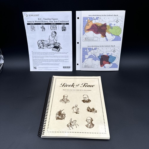 Sonlight Book of Time Blank Time Line From 5000 BC To The Present 2007 ...