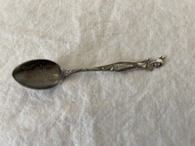 Antique Sterling Silver Souvenir Spoon Chicago IL P&B Government ...
